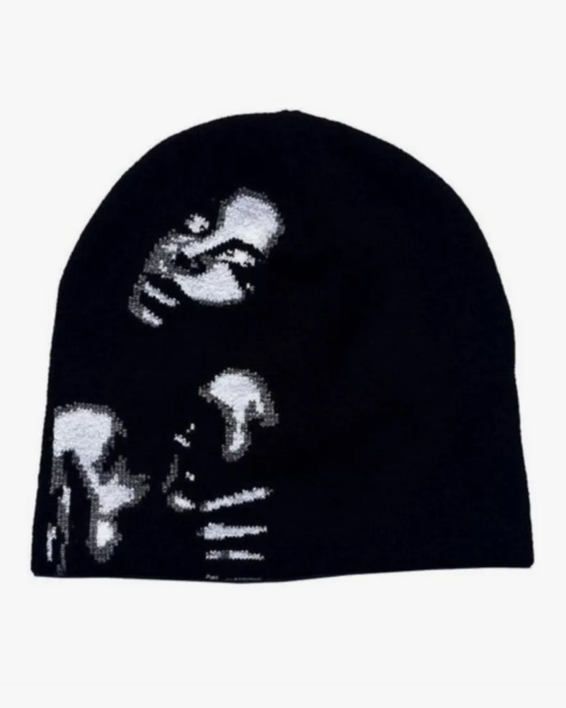 Black Y2K Beanie | Y2K Wave