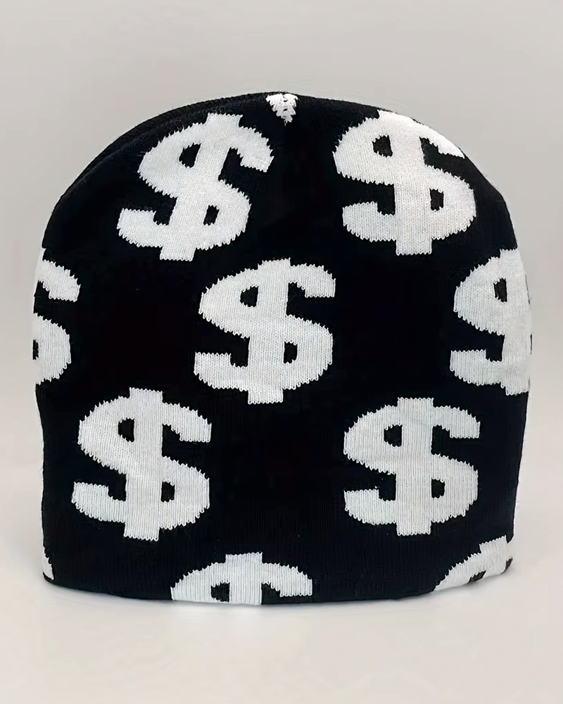 Dollar Beanie | Y2K Wave