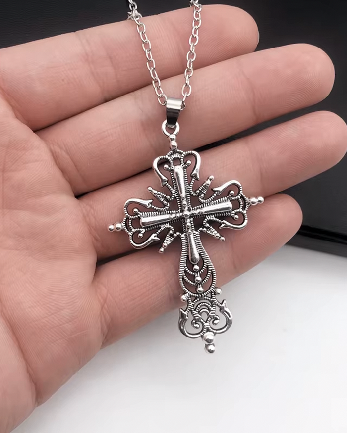 Big Cross Necklace Y2K | Y2K Wave