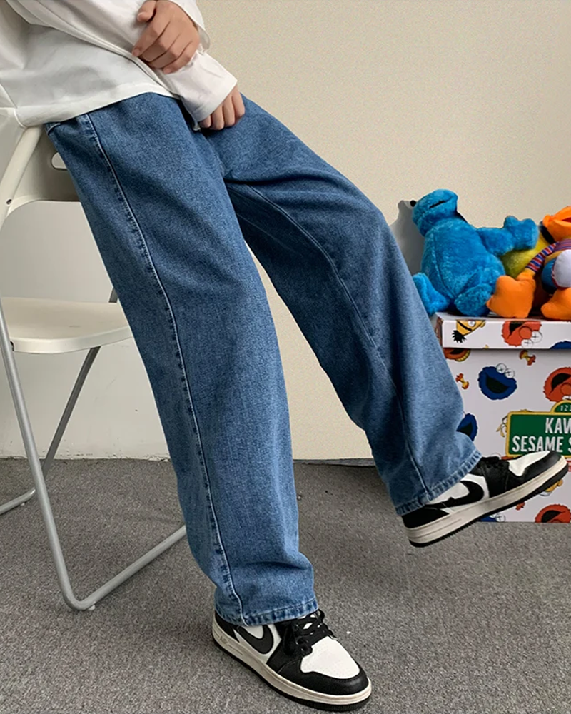 Loose Blue Jeans | Y2K Wave