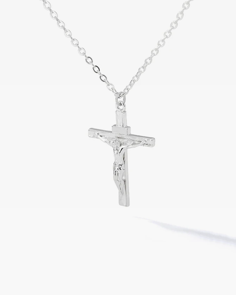 Jesus On The Cross Necklace | Y2K Wave