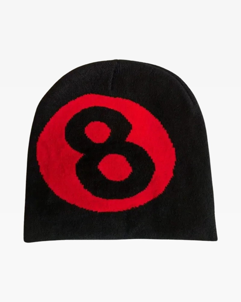 8 Ball Beanie | Y2K Wave