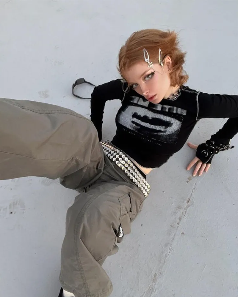 Bite Me Crop Top | Y2K Wave