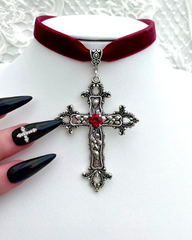 Y2K Cross Necklace | Y2K Wave